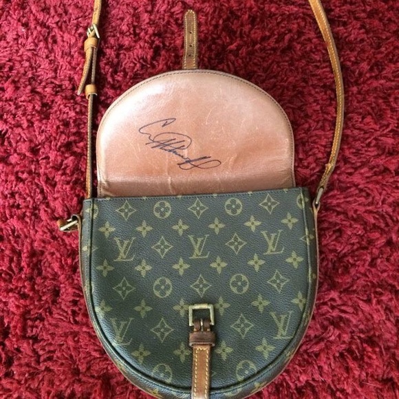 Louis Vuitton | Bags | Carrie Underwood Autographed Authentic Lv Bag ...